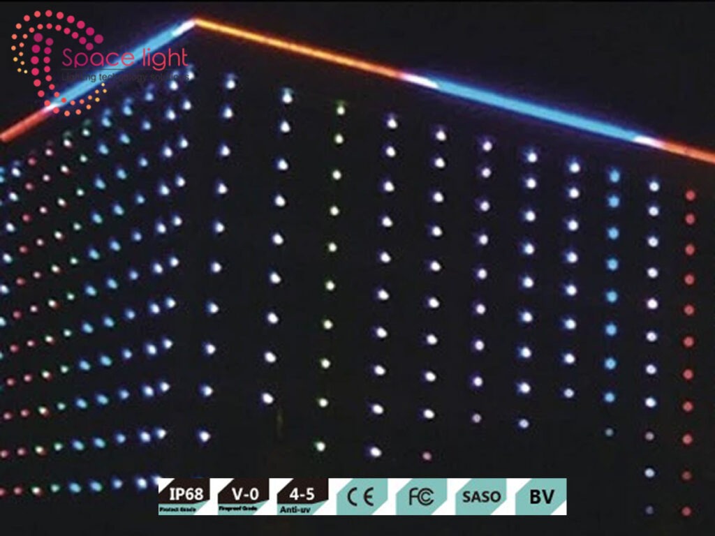 Led Pixel Dots 3W trong suốt - Không Gian LED
